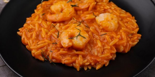 Κριθαρότο με γαρίδες | Sigmalive Cooking